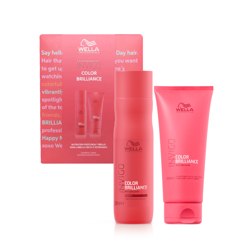 Pack Color Brilliance Invigo - Wella Professionals - Leven Mooi